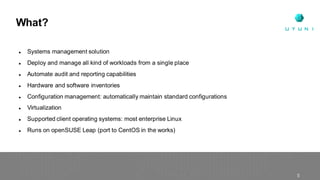 Enabling new client operating systems in Uyuni. AlmaLinux as an example ...