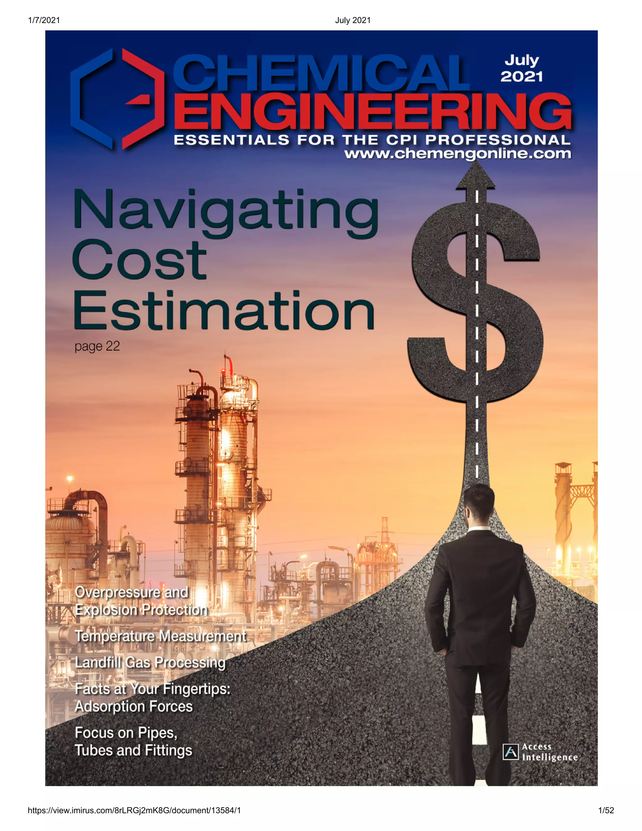 Chemical Engineering Magazine July 2021 | PDF