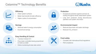 Cetamine Technology - Kurita Group | PPTX