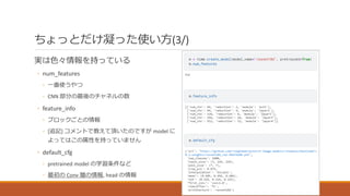 backbone としての timm 入門 | PPTX | Programming Languages | Computing