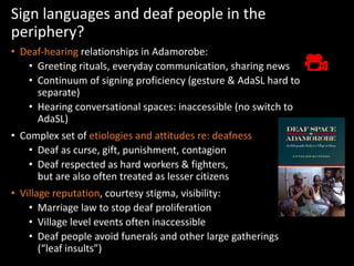 Small-Scale Sign Multilingualism | PPT