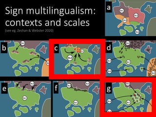 Small-Scale Sign Multilingualism | PPTX