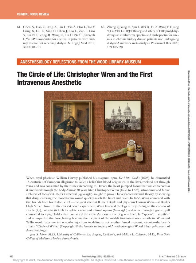 History of total intravenous anaesthesia | PDF