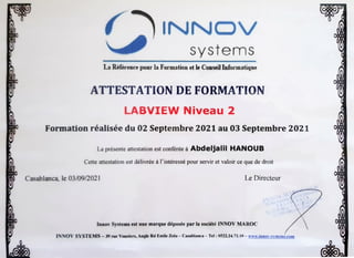 LabVIEW Niveau 2 | PPT