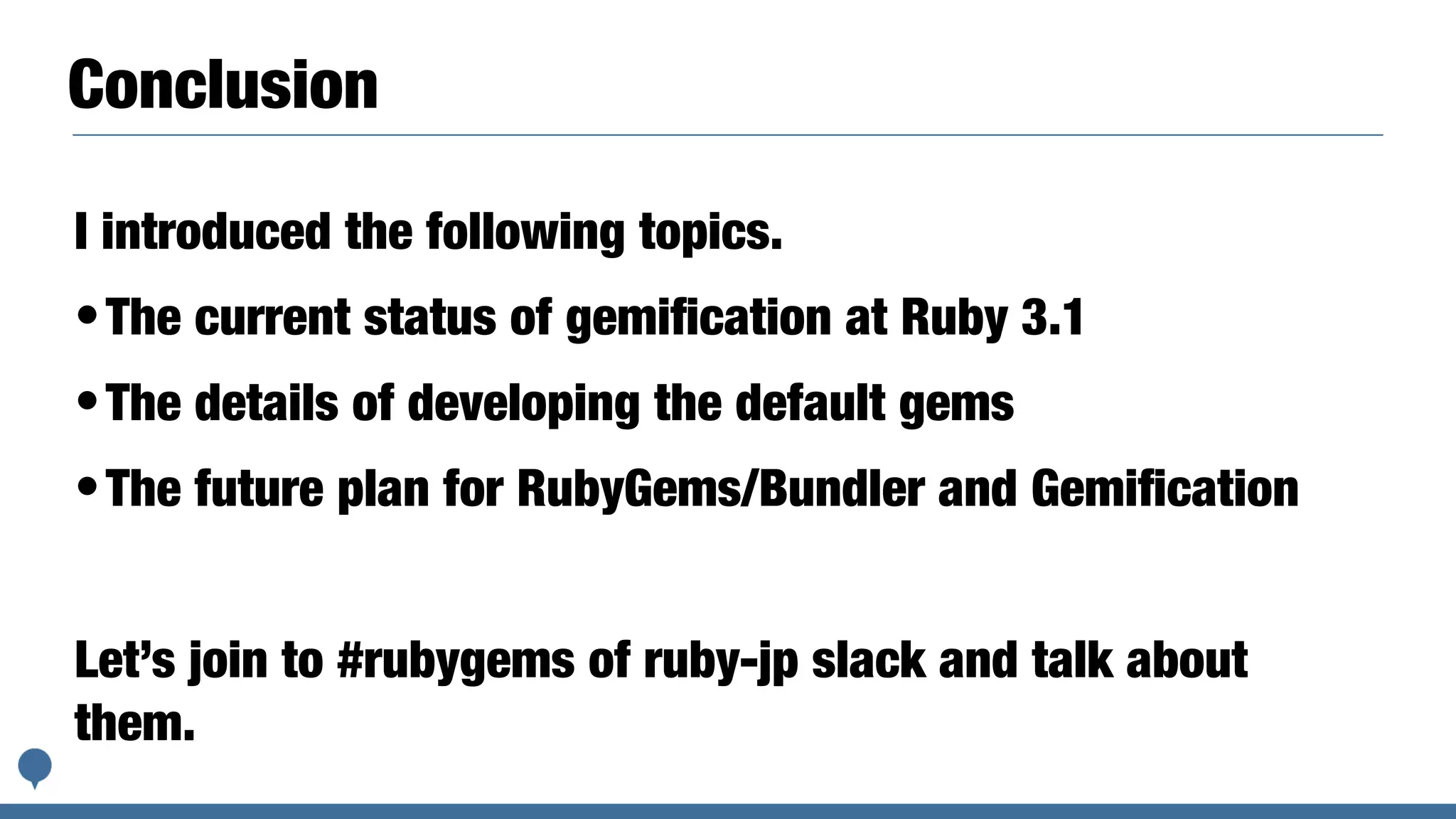 How to develop the Standard Libraries of Ruby? | PPT