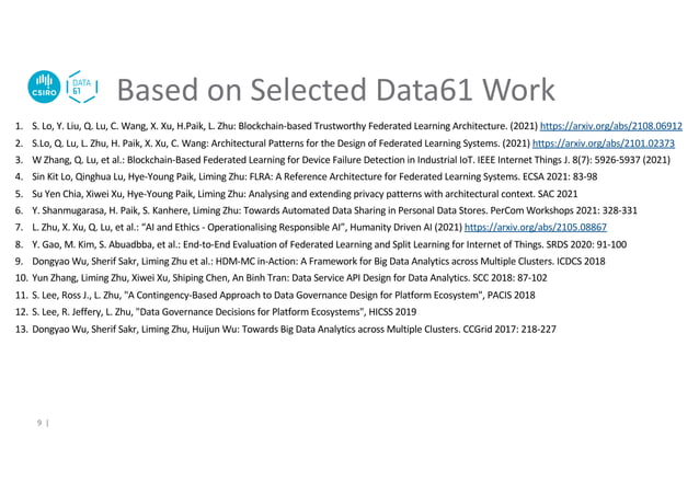 Distributed Trust Architecture: The New Reality of ML-based Systems | PPT
