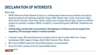 A patient perspective from the Cancer Mission Board. | PPT