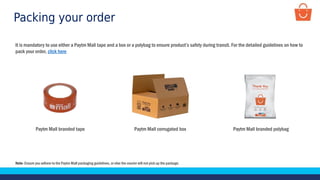 single item order processing (lmd) multiple shipments | PPT