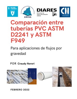 Comparación entre tuberías PVC ASTM D2241 y ASTM F949 para aplicaciones ...