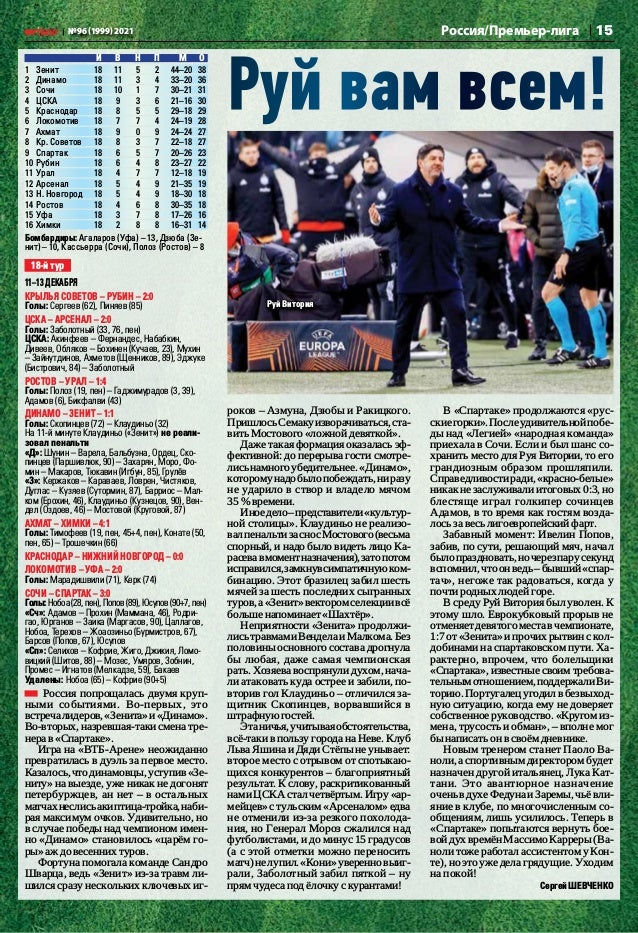 Футбол (Украина) 2021 №096 "myfootball.top" | PDF