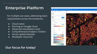Scaling Spatial Analytics with Google Cloud & CARTO | PPT