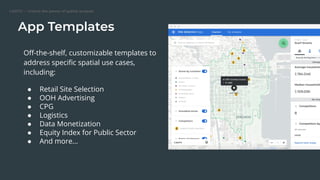 Scaling Spatial Analytics with Google Cloud & CARTO | PPT