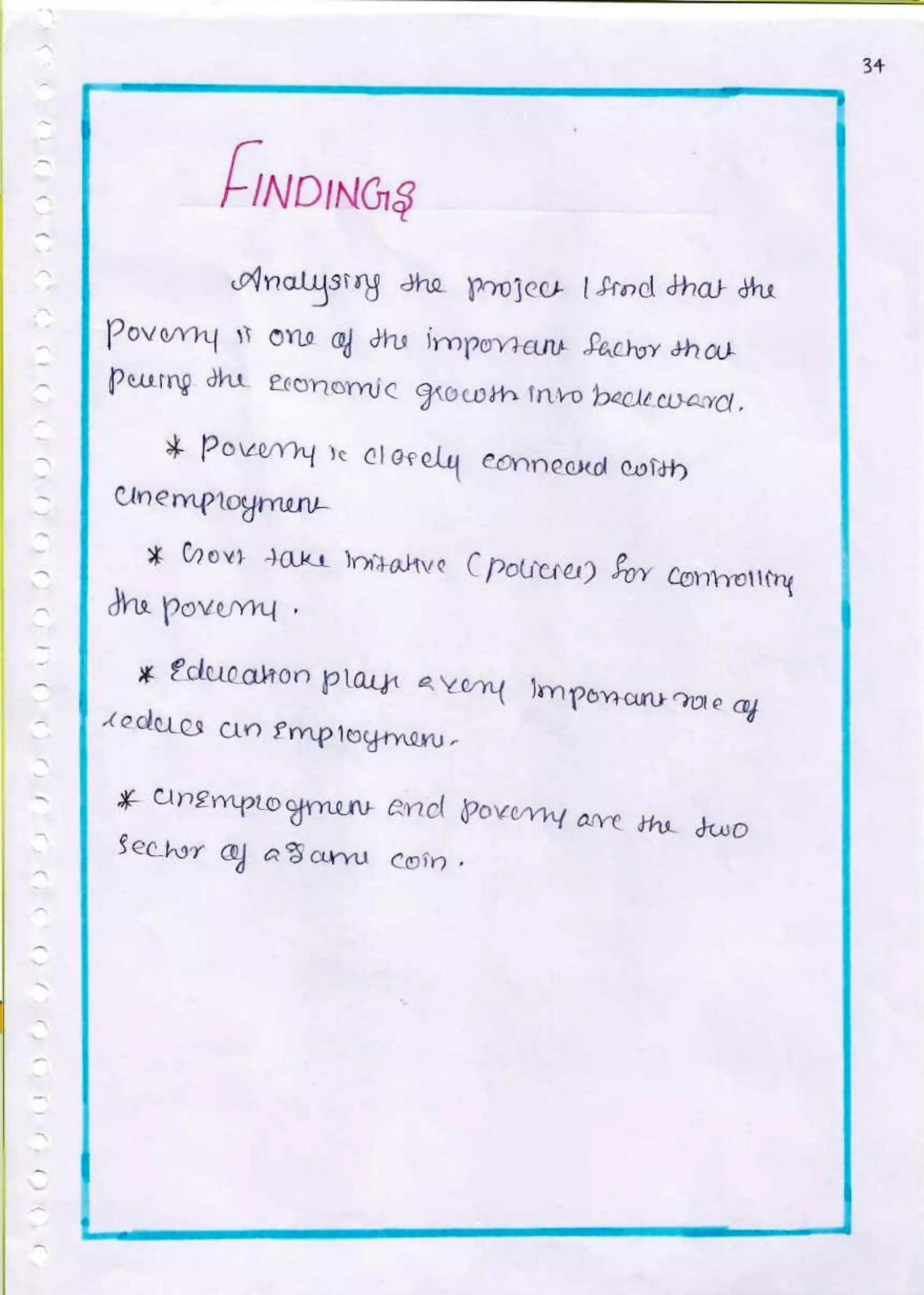 poverty project class 12th 2 part | PDF