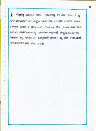 poverty project class 12th 2 part | PDF