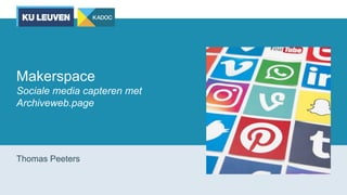 sociale media makerspace | PPT