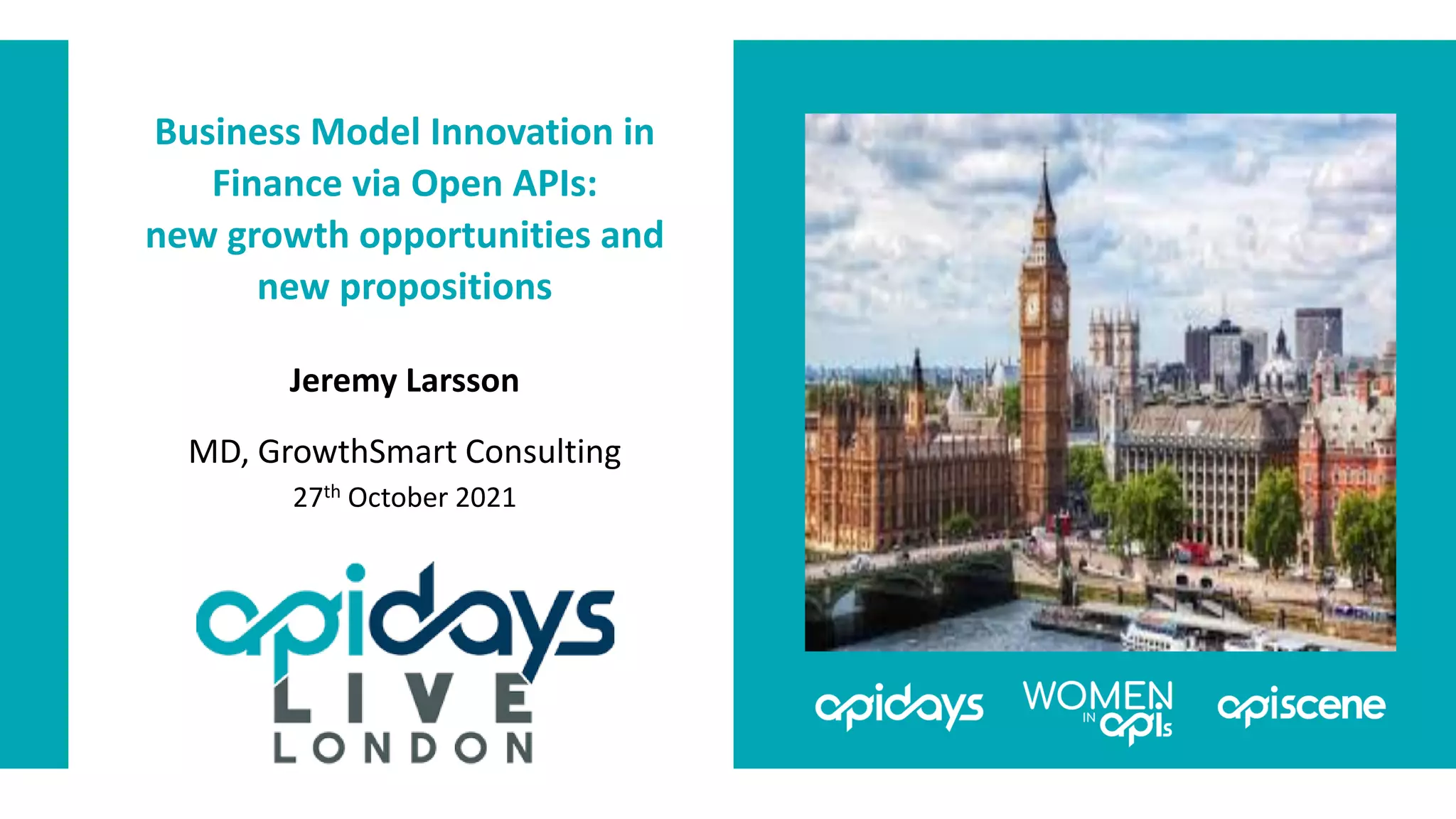 20211027 apidays london - business model innovation final v1.0 (1) | PPT