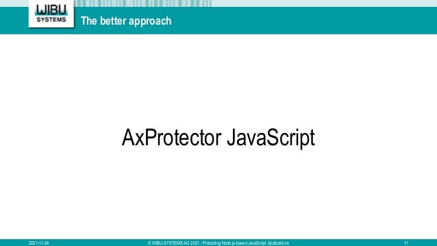 Protecting Nodejs Based Javascript Applications Ppt