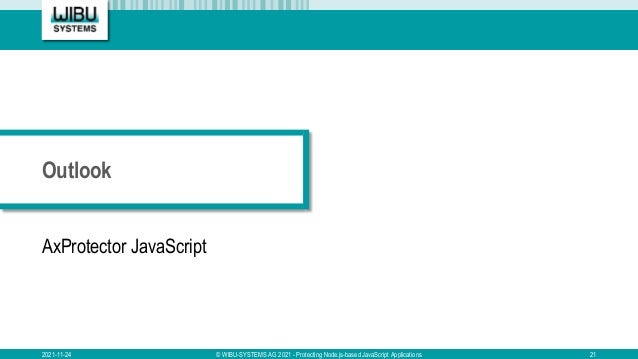 Protecting Nodejs Based Javascript Applications Ppt