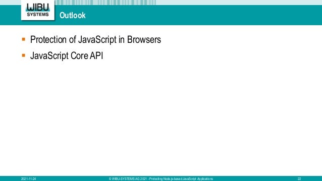 Protecting Nodejs Based Javascript Applications Ppt