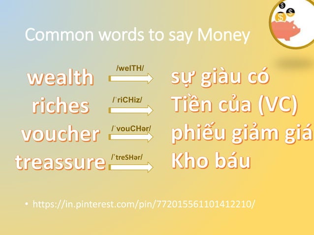 Money with Idioms and Quotes | PPT
