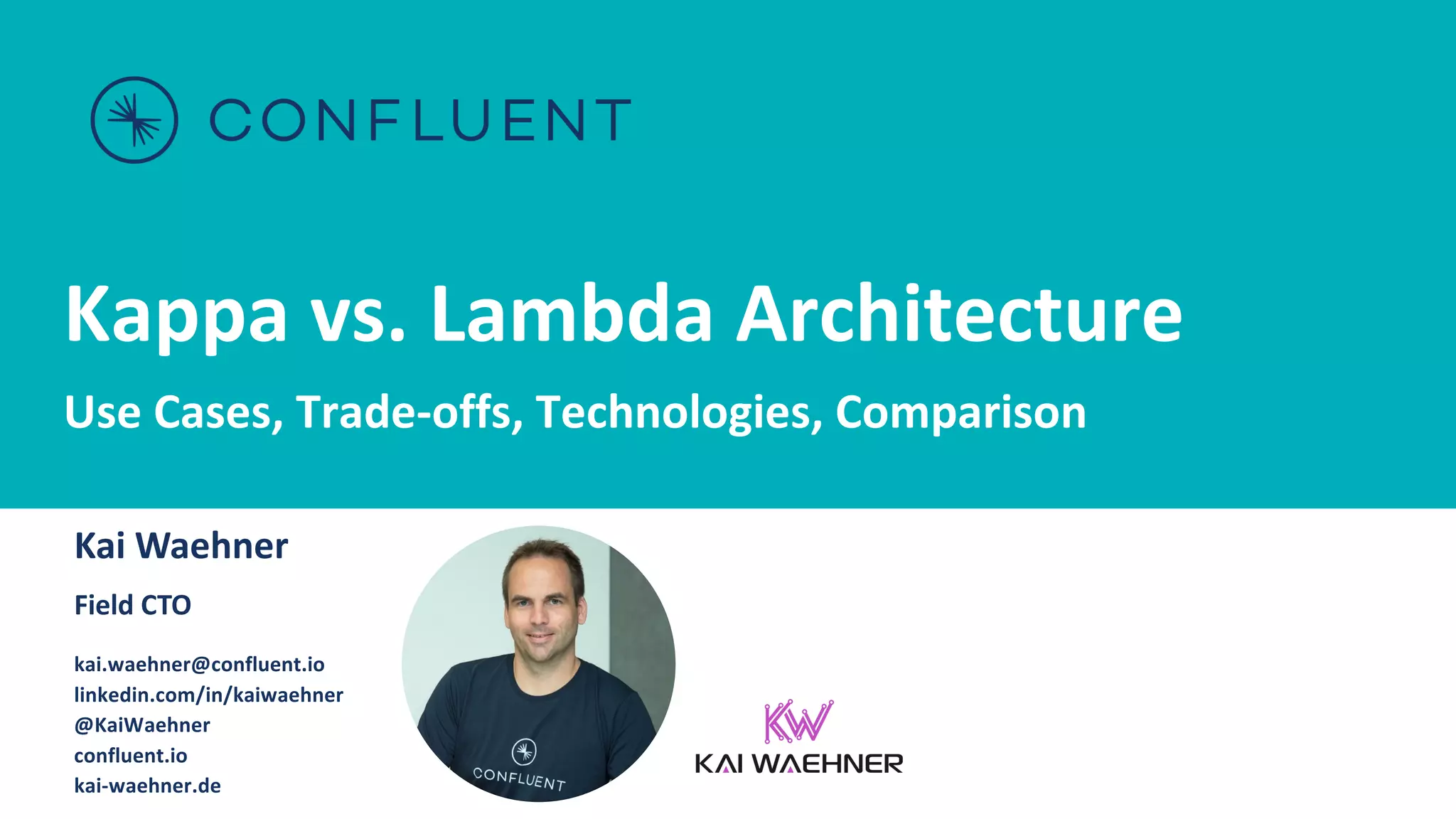 Kappa vs Lambda Architectures and Technology Comparison | PPT