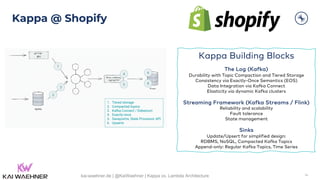 Kappa vs Lambda Architectures and Technology Comparison | PPT