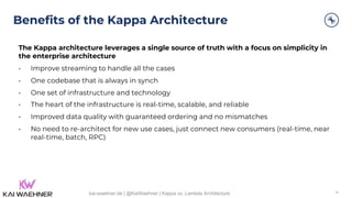 Kappa vs Lambda Architectures and Technology Comparison | PPT