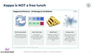 Kappa vs Lambda Architectures and Technology Comparison | PPT