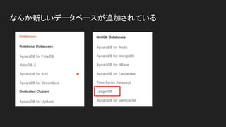 なんか新しいデータベースがやってきた LedgerDB | PPT