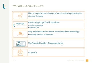 Loughridge Transformations' Webinar: The Essential Ladder of ERP ...