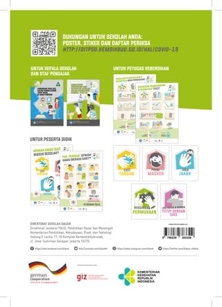 20211407 buku saku phbs sekolah di masa pandemi | PDF