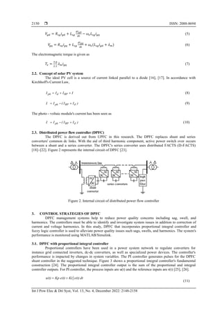 Distributed power flow controller based on fuzzy-logic controller for solar-wind energy hybrid ...