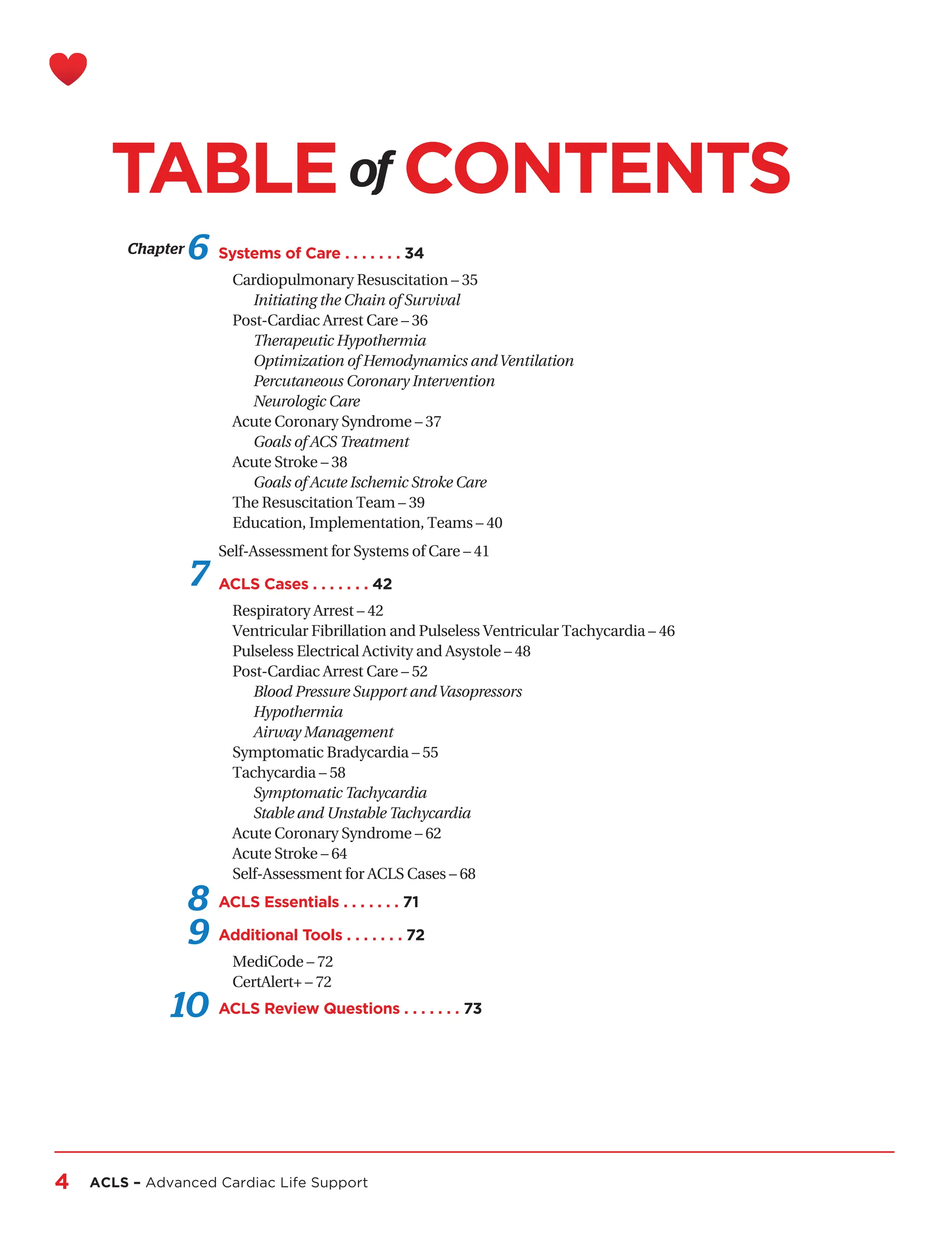 ACLS Handbook, Advanced Cardiac Life Support | PDF