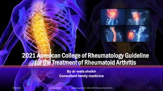 Updated summery 2021 American College of Rheumatology | PDF
