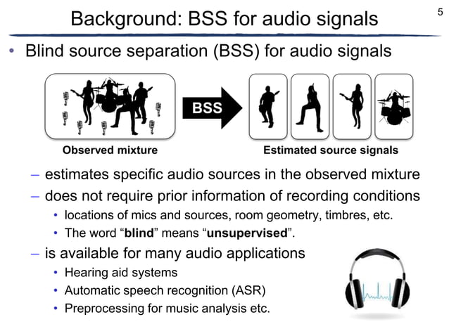 Blind Audio Source Separation Based On Time Frequency Structure Models