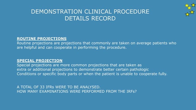 IMAGING REQUEST FORMS IRF ANALYSIS 2021 | PPT