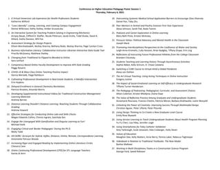 Bashar H. Malkawi, 13th Annual Conference on Higher Education Pedagogy ...