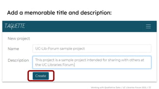 Cleaning Quantitative Data and Coding Qualitative Data | PPT
