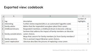 Cleaning Quantitative Data and Coding Qualitative Data | PPT