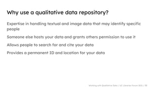 Cleaning Quantitative Data and Coding Qualitative Data | PPT