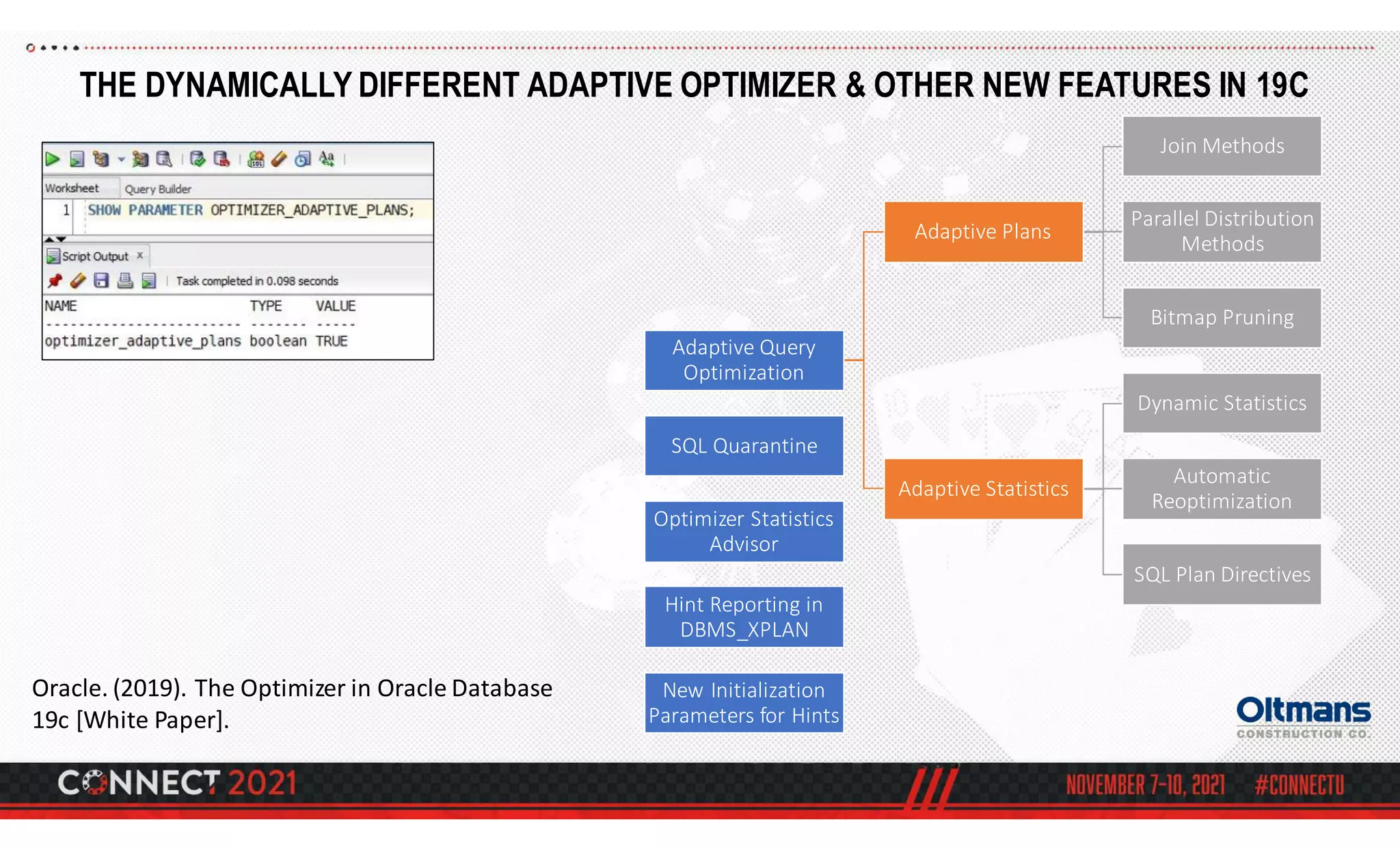 Sql Performance Tuning And New Features In Oracle 19c Ppt