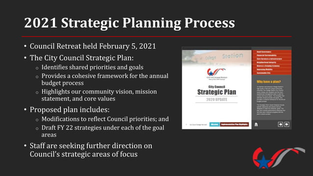 2021 City Council Strategic Plan | PPTX