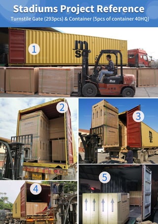 2021 daosafe turnstile gate for stadiums project reference! | PDF