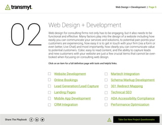 2021 digital marketing playbook for consultants | PPT