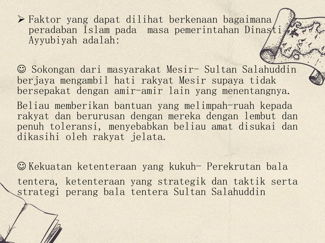 Kegemilangan Dinasti Ayyubiyah ketika Zaman Pemerintahan Sultan ...