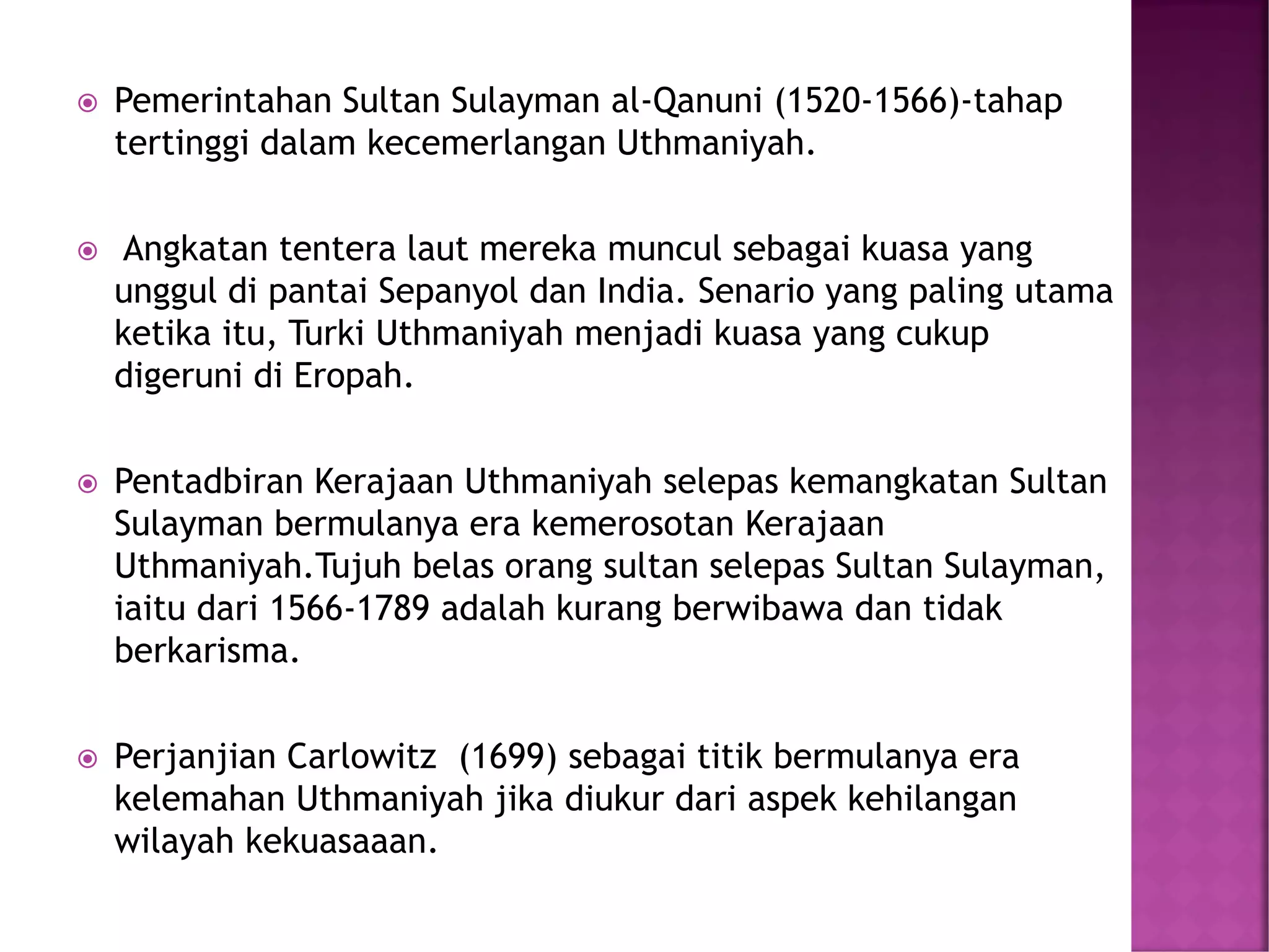 Naratif Hubungan Kerajaan Uthmaniyyah dan Masyarakat Melayu | PDF