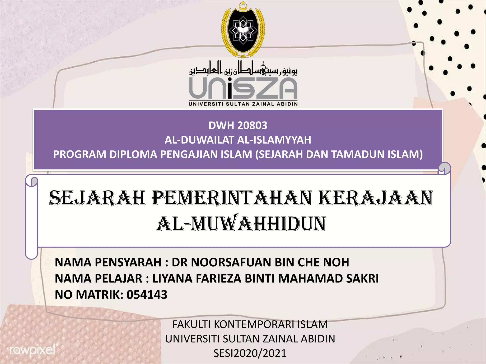 Sejarah Pemerintahan Kerajaan al-Muwahhidun | PDF