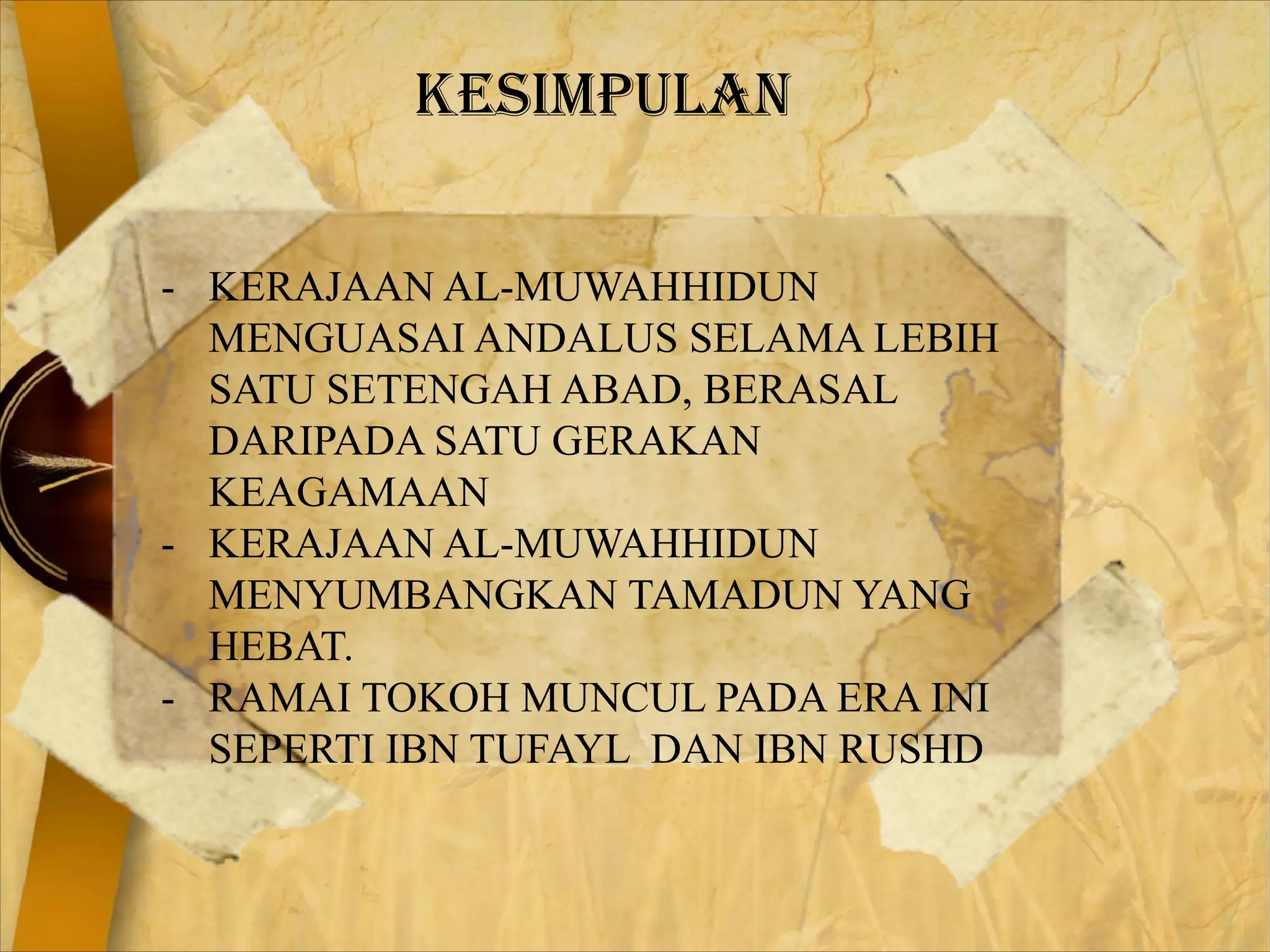 Sejarah Pemerintahan Kerajaan al-Muwahhidun | PDF