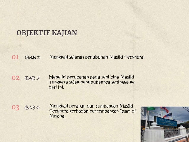 Sejarah Penubuhan Masjid Tengkera dan Peranannya dalam Perkembangan ...