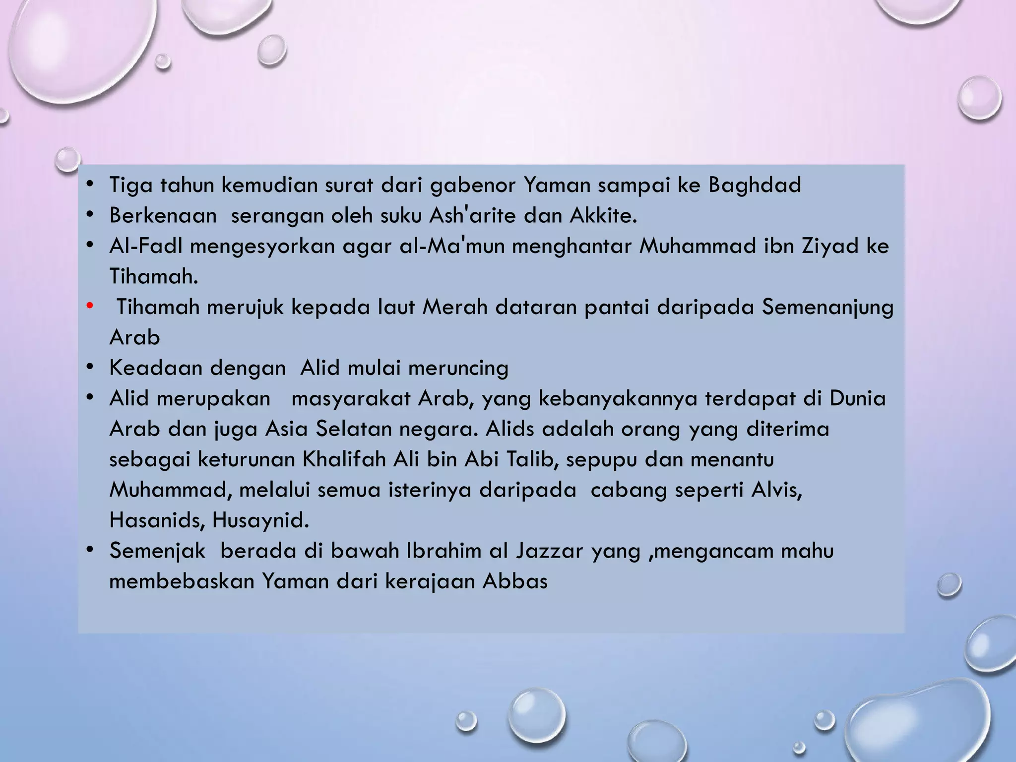 Sejarah Penubuhan Dinasti Ziyadid | PPT